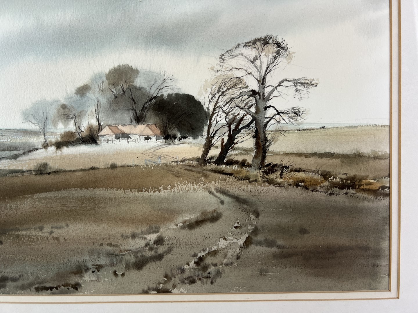 Leslie L H Moore Morston Watercolour For Sale Norfolk art Online
