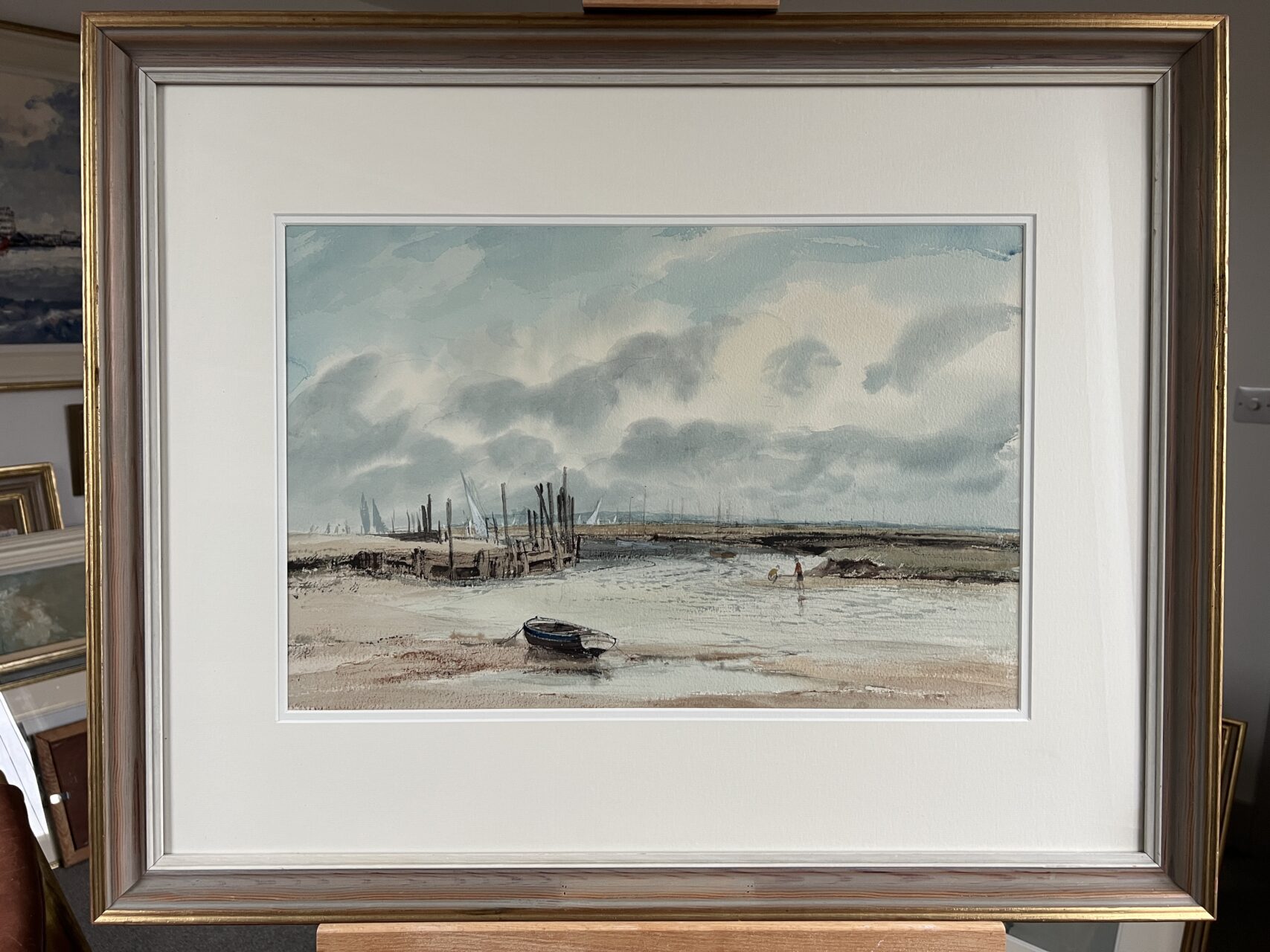 Leslie L H Moore, Norfolk Watercolour For Sale, Norfolk Art Online